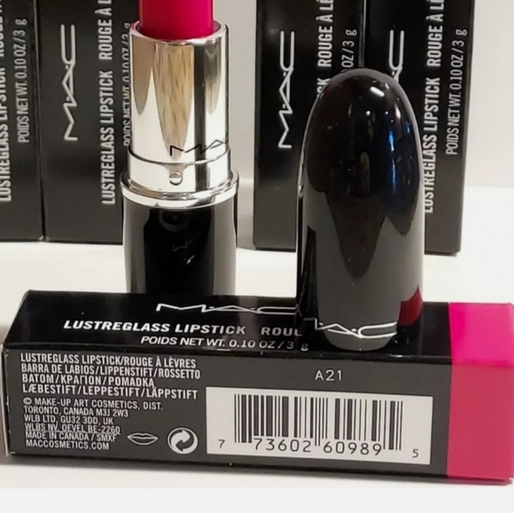MAC Cosmetics | Makeup | Mac Lustreglass Lipstick Pink Big | Poshmark